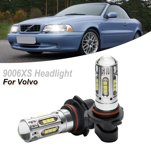 2x 04-07 Volvo S60 R/V70 R 9006XS HB4A 6500K White LED DRL Replacement ...