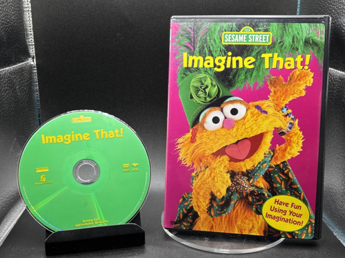 Sesame Street: Imagine That (DVD, 2004) Rare • Authentic • Tested ...