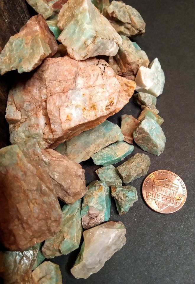 13 Lbs~Rough Raw Natural Colorado Amazonite~Bulk Gemstone Minerals ...