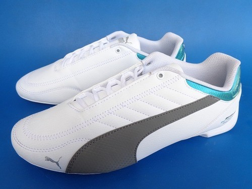 Puma Mapf Future Kart Cat Color White Leather Driving Shoes without box ...