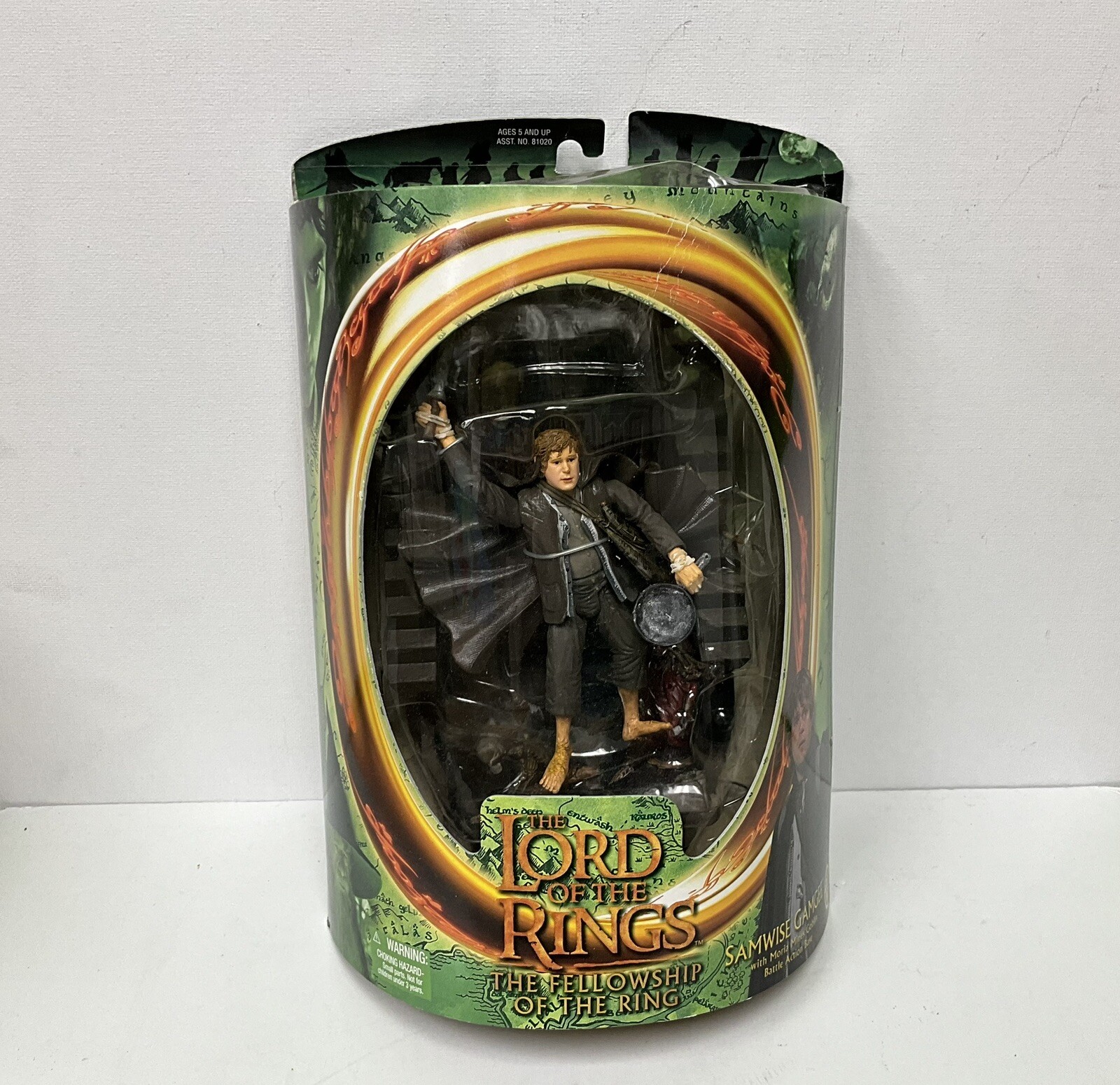 ToyBiz Lord Of The Rings Fellowship Of The Ring Samwise Gamgee Action ...