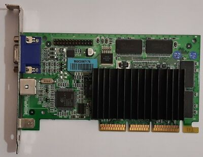 Compaq PWA-G4000PRO AGP Grafikkarte (nvidia TNT2 M64, 32MB, retro, 2000 ...