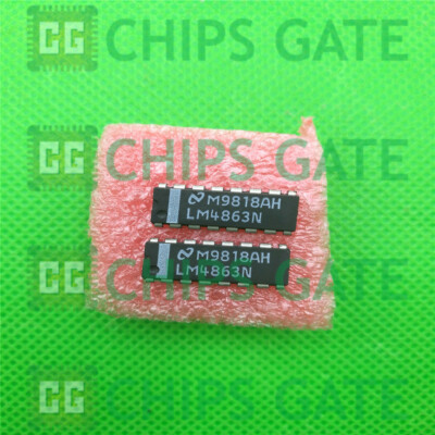 2PCS LM4863D LM4863 DIP-16 Dual 2.2W Audio Amplifier | eBay