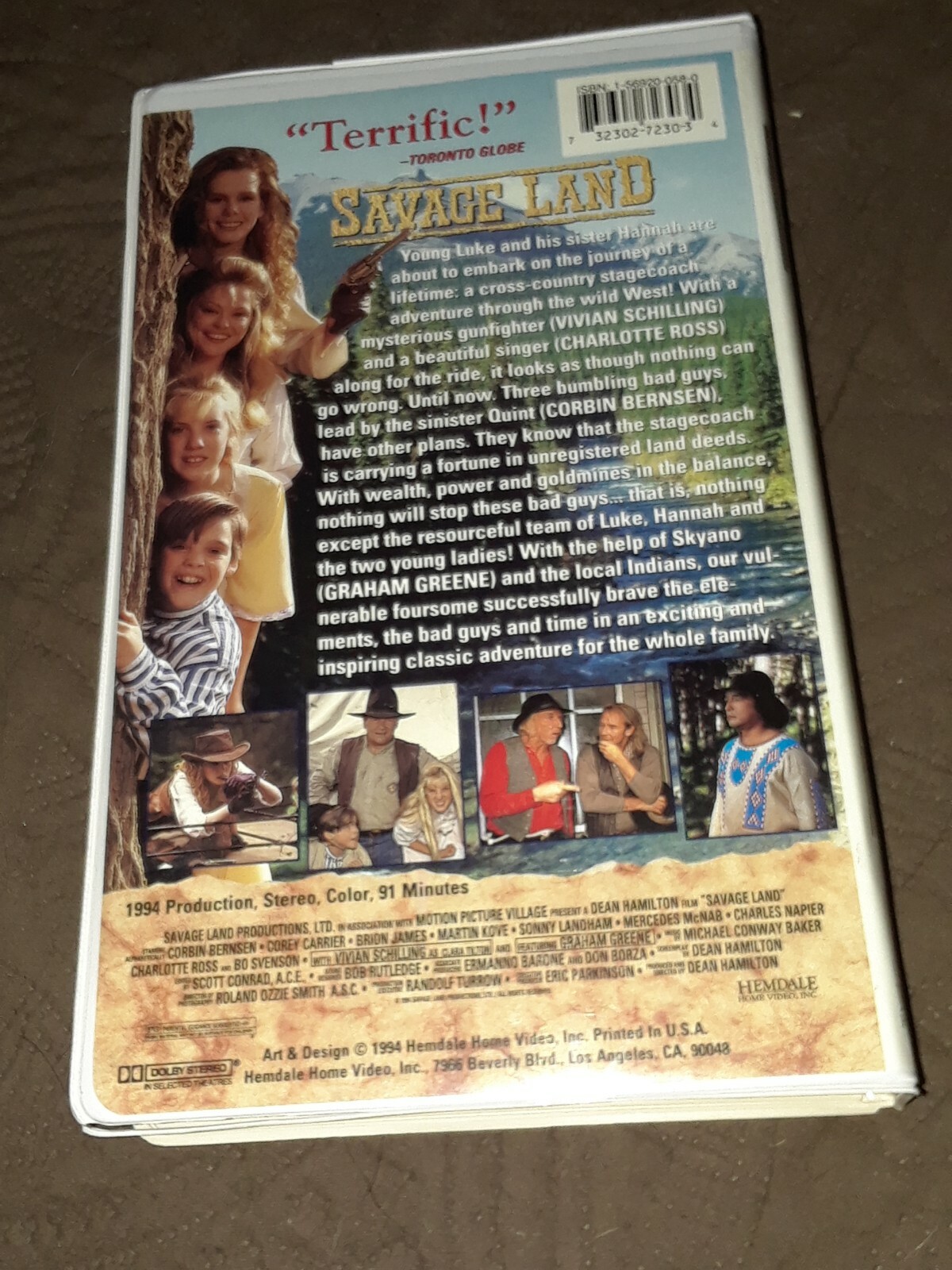 Savage Land (VHS, 1995) Clamshell Corbin Bernsen 732302723034| eBay