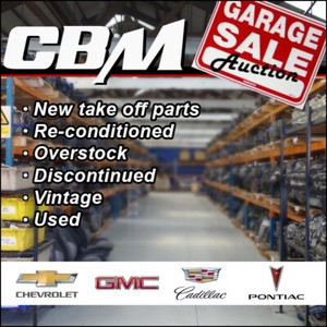 CBM Motorsports Garage Sale Auction | eBay Stores