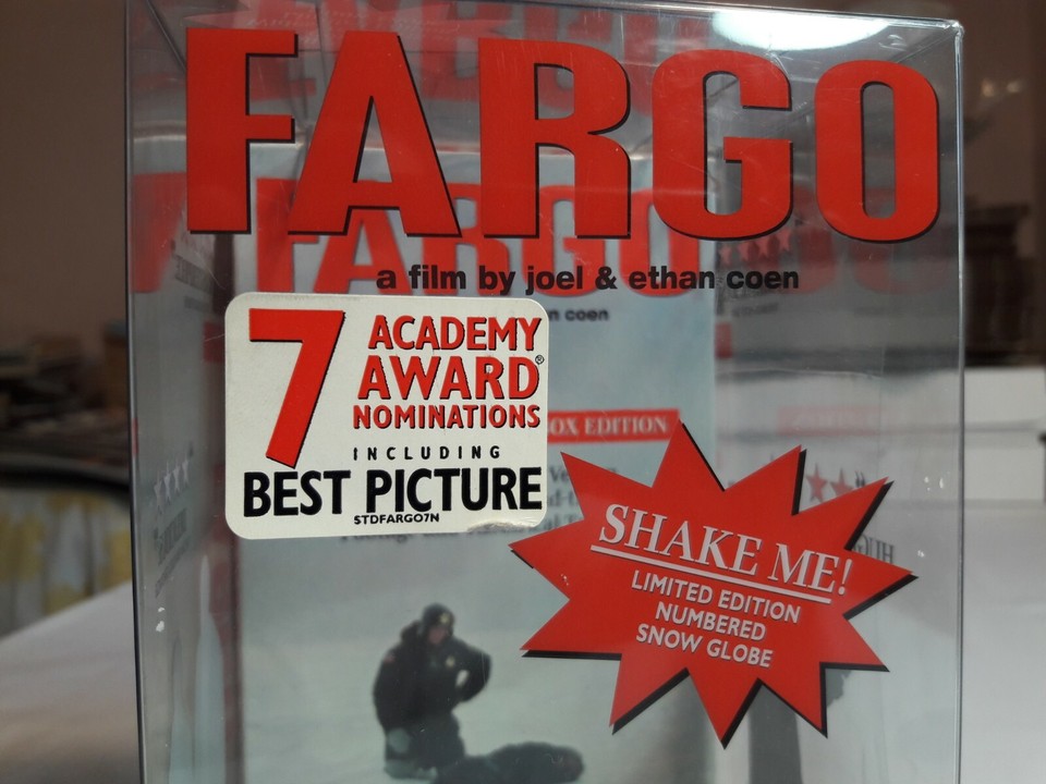 FARGO WIDESCREEN COLLECT. SET VHS w. "KNEELING AT THE CAR CRASH" SCENE ...