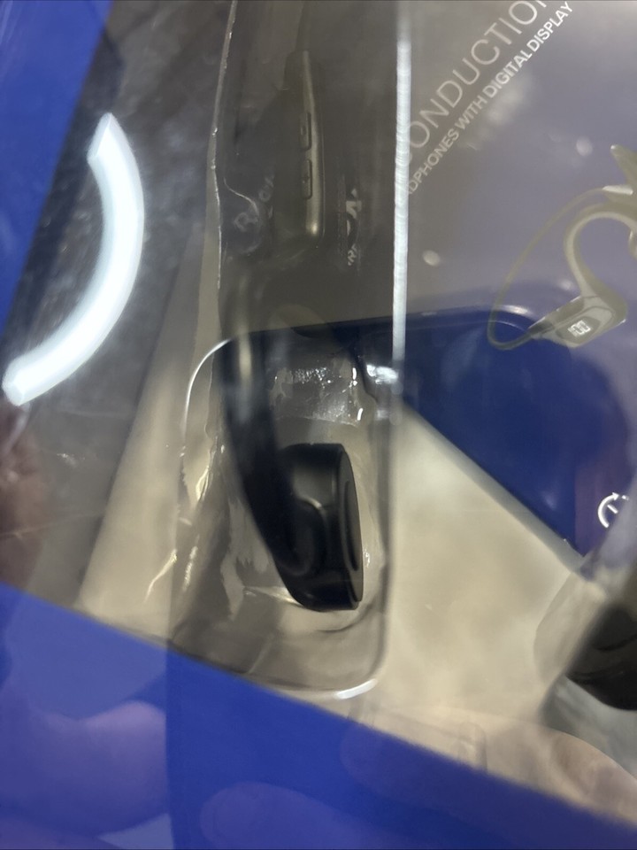 Reebok Bone Conduction Wireless Headphones Digital Display Bluetooth ...