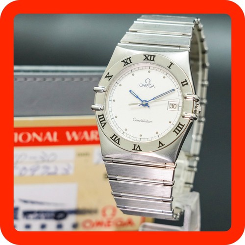Vintage 1991 [N-MINT] OMEGA Constellation Silver Cal.1438 396.1070 34mm ...