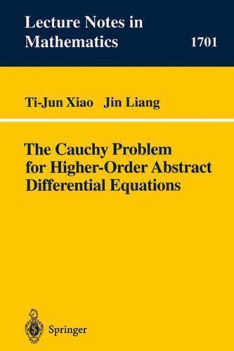 Lecture Notes in Mathematics Ser.: Cauchy Problem for Higher Order ...