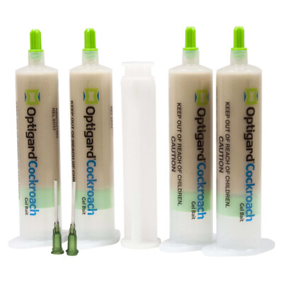 Optigard Baiting Gel For Cockroaches (4 Tubes) German Cockroaches ...