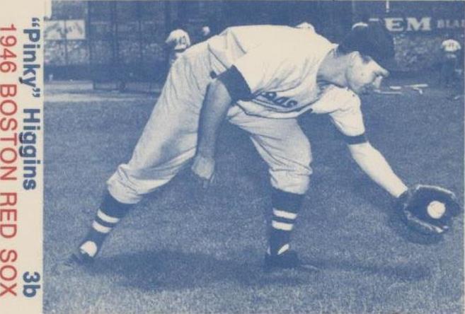 1975 TCMA 1946 Boston Red Sox - Pinky Higgins Black Back for sale ...