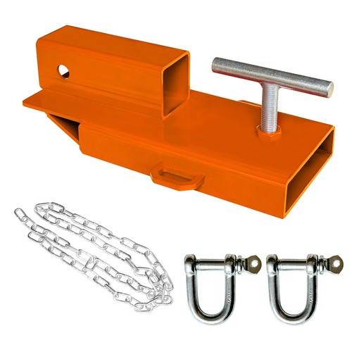 Clamp On 2inch Forklift Hitch Receiver Pallet Fork Trailer Towing ...