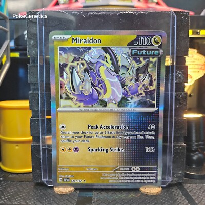 Miraidon Temporal Forces Holo Rare Pokémon TCG 121/162 Scarlet & Violet ...