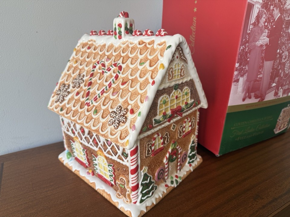 Gingerbread Cookie Jar, First Ladies Collection by Fitz & Floyd | eBay