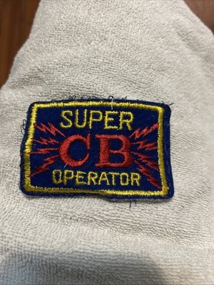 Vintage Truck Driver Patch “SUPER CB OPERATOR “ CB Radio | eBay