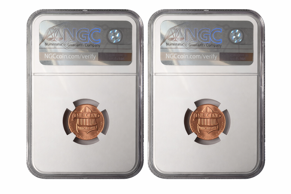 2025 P & D LINCOLN CENT PENNY NGC MS 68 RD - LAST YEAR OF ISSUE LABEL ...