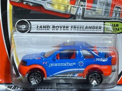 Matchbox Land Rover Freelander, Blue, #9, 1/64 "Team Tundra" | eBay