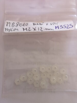 Slot 1/32 MB 8010 DADI X VITI NYLON M2X12 | eBay