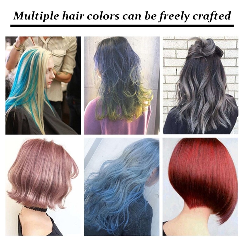 5pcs Hair Dying Colouring Tinting Tool Brush Double sided Coloring ...