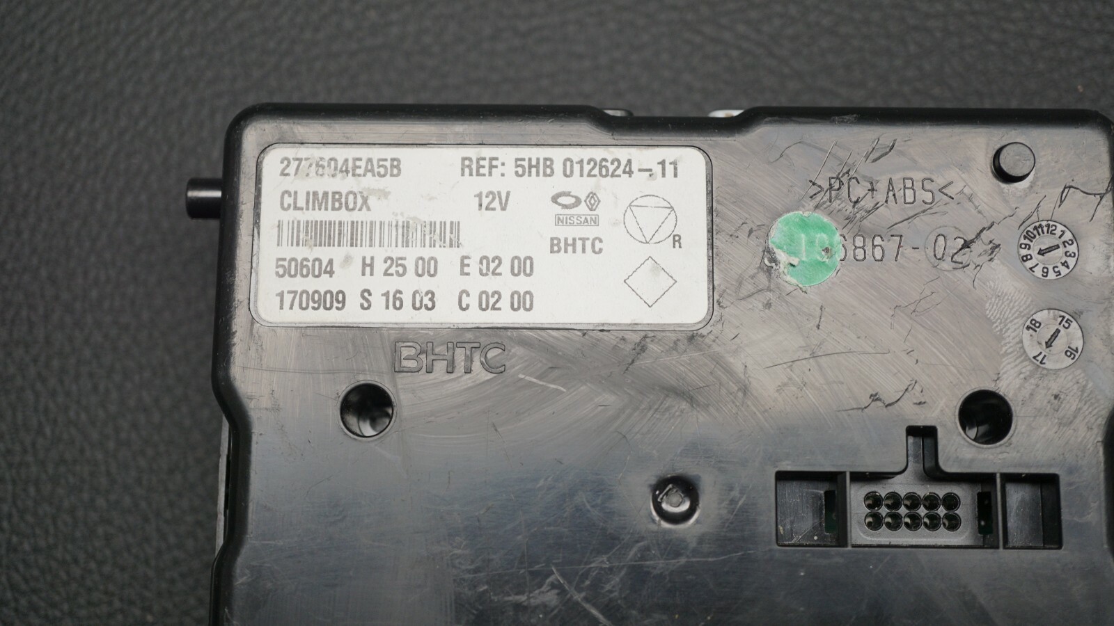 OEM 2017-2018 NISSAN QASHQAI CLIMBOX CONTROL MODULE ECU 277604EA5B ...