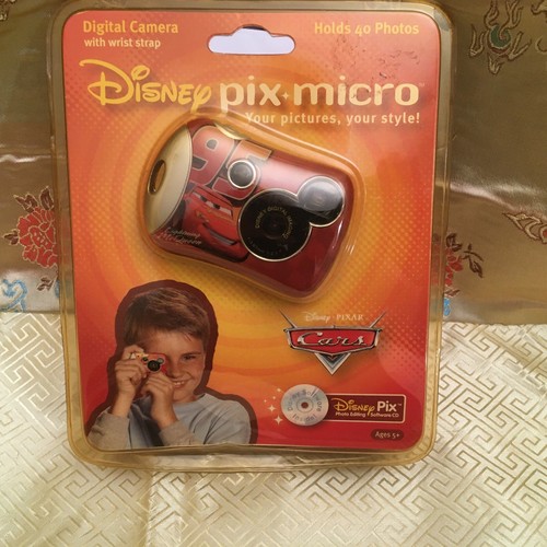 Disney Pix Micro Digital Camera With Wrist Strap /Pixar Cars | eBay