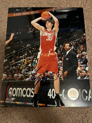 Adam Morrison Autographed Signed NBA 8x10 Photo ~ Charlotte Bobcats ...