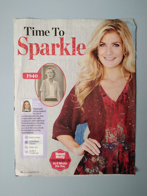 TIME TO SPARKLE - LADIES SHRUG/BOLERO KNITTING PATTERN - Magazine Pull ...