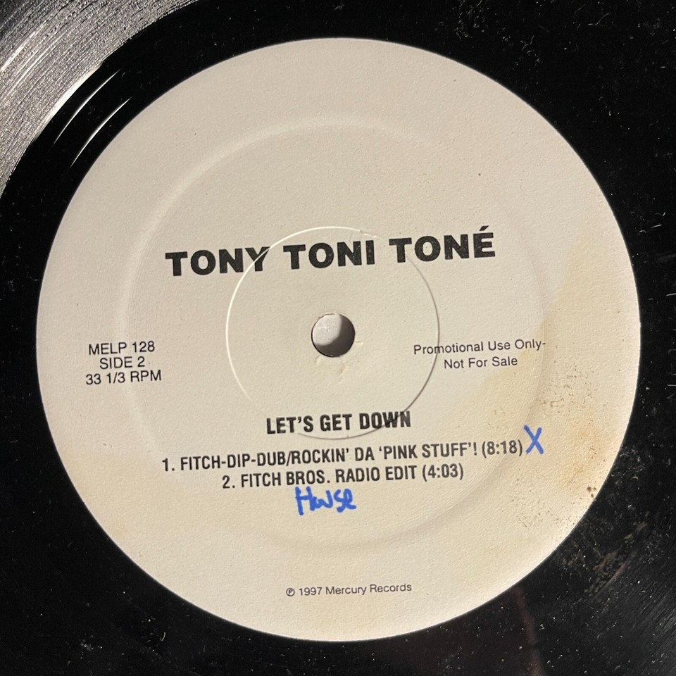 Tony Toni Toné – Let's Get Down (Fitch Bros. Remixes) 12" Vinyl Mercury ...