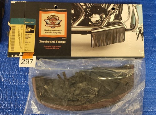 Harley Davidson 50204-97 FLSTS Footboard Fringe Burgundy Trim - ONLY ...