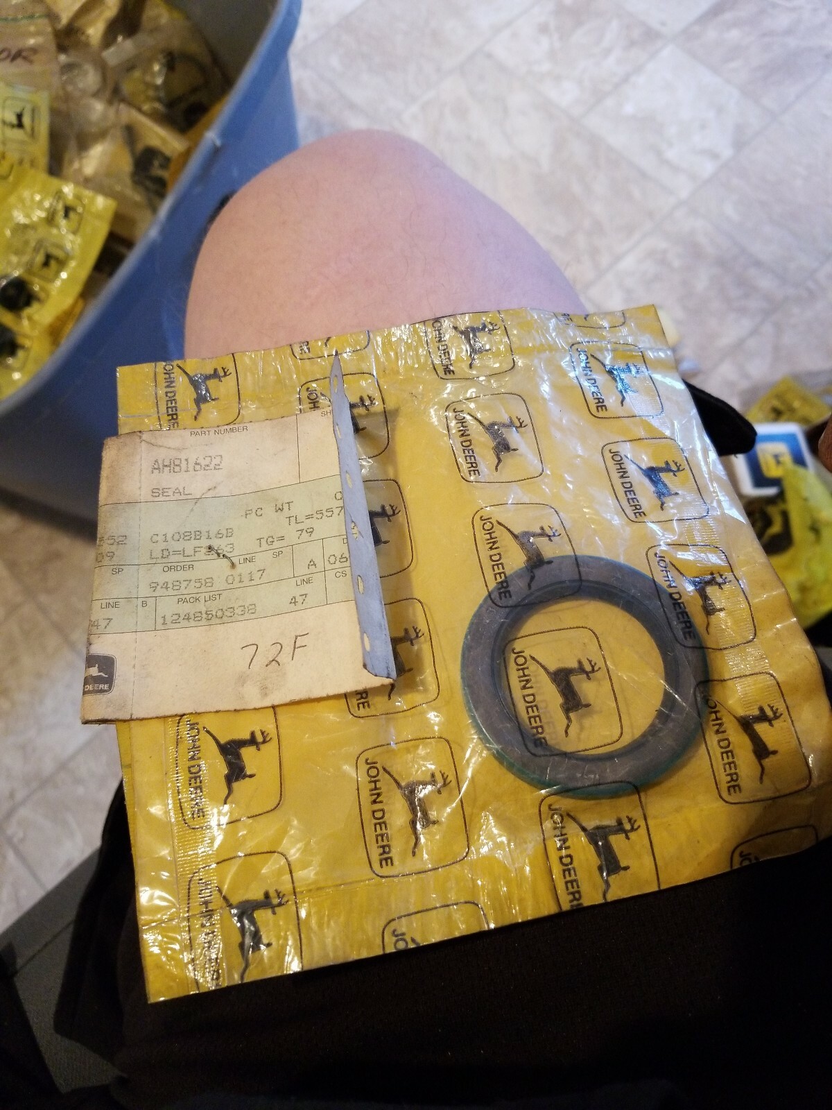 AH81622 Final Drive Pinion Seal John Deere 6620 7720 8820 9600 9610 | eBay