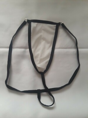 Honanda Mens Sexy Hot See Through G-String T-Back Underwear Thong White ...