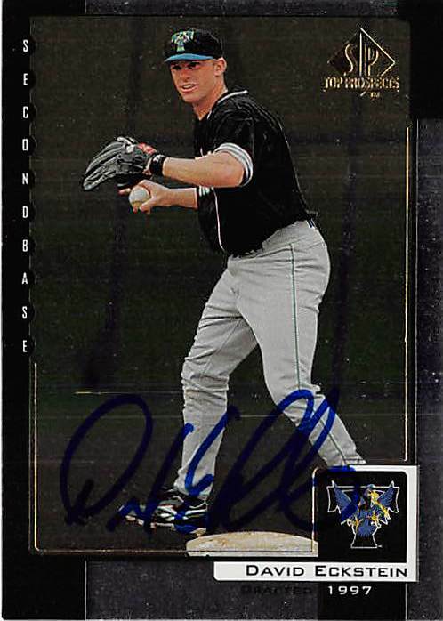 David Eckstein autographed Baseball Card 1999 Upper Deck Top Prospects ...