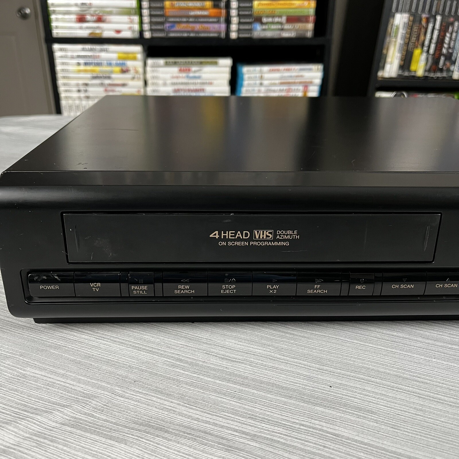 Quasar VH400 4 Head VHS VCR Player Remote Included for sale online | eBay