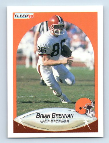 1990 Fleer Brian Brennan Cleveland Browns #48 | eBay
