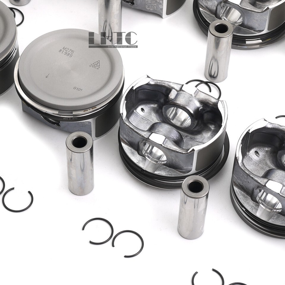 12pcs Piston & Ring Φ82mm For Mercedes-Benz S600L CL600 5.5T V12 M275 ...