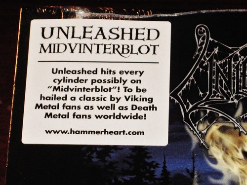 Unleashed: Midvinterblot CD 2020 Reissue Hammerheart EU HHR 2020-25 ...