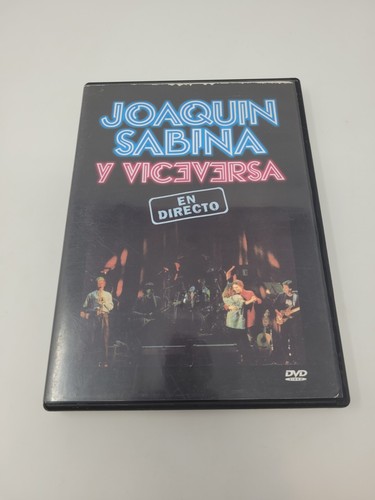 Joaquin sabina y viceversa en directo (dvd NTSC 0) 828766228298| eBay