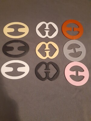 9 Pack Bra Strap Clips Back Anti-Slip Bra Straps Holder Buckles ...