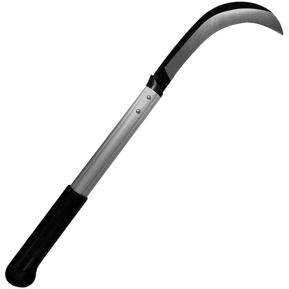22" Garden Scythe Sickle Weed Nettle Bramble Bush Wacker Hand Held ...