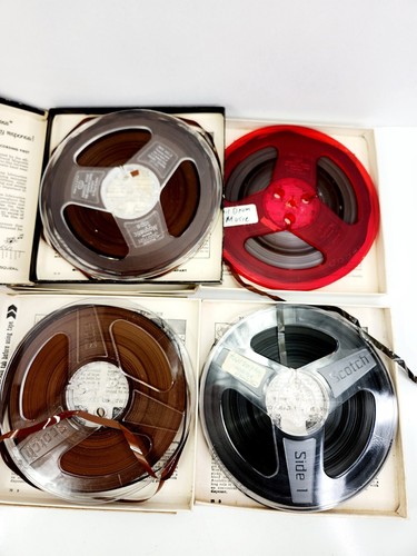Lot of 20 Used Reel To Reel Tapes 7” Scotch 3M Recording Tape | eBay