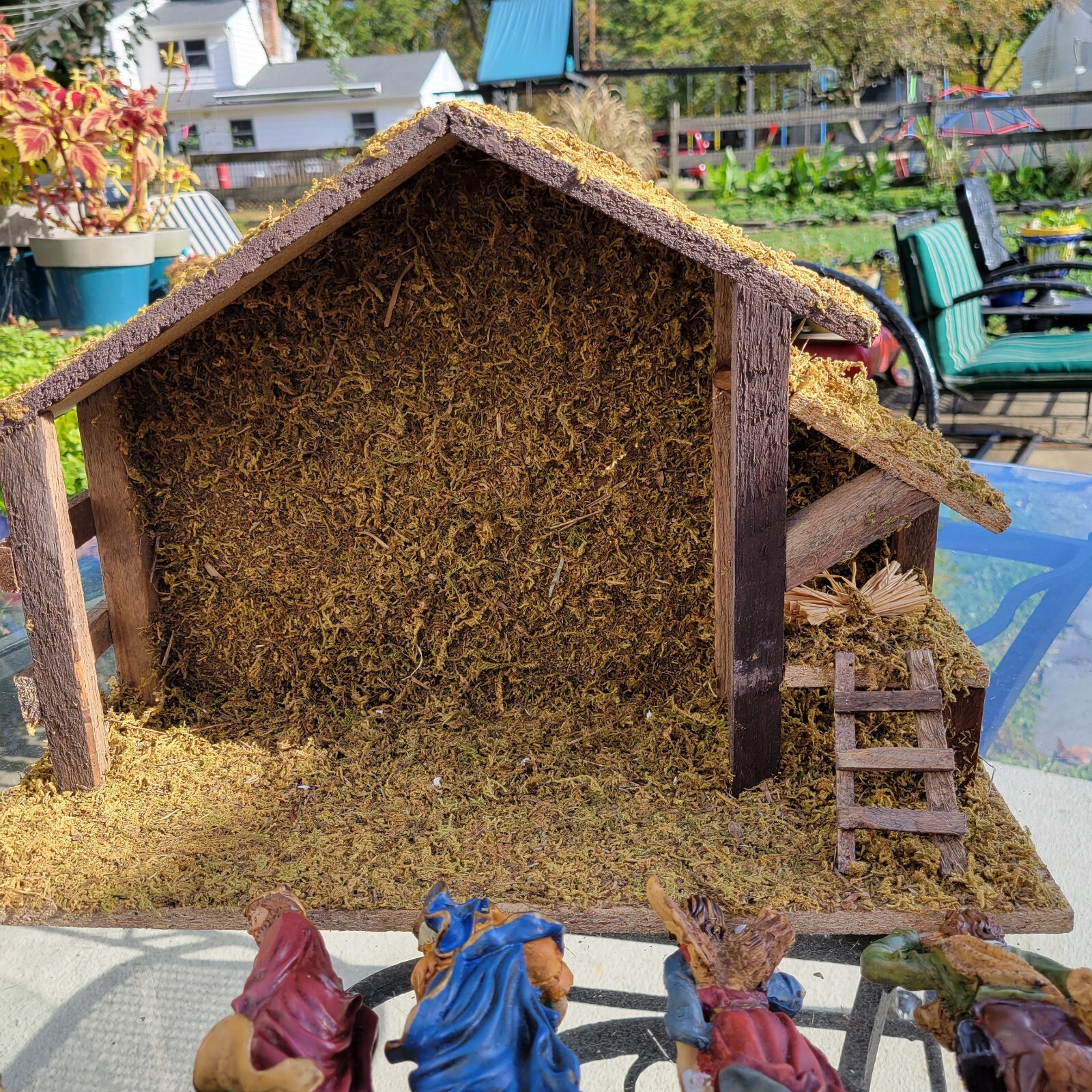 Deluxe Nativity Set Home Accents Holiday Christmas 18L ×8 W×12H | eBay