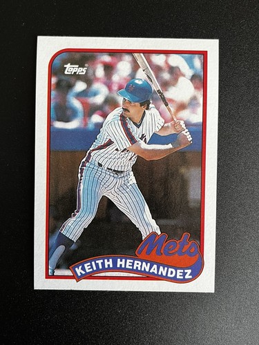 1989 Topps Keith Hernandez #480 - New York Mets | eBay