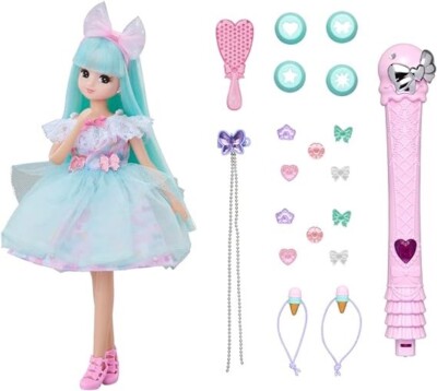 Takara Tomy Licca Rika Chan Doll Set Kiratto Color Change Gelato (1st ...