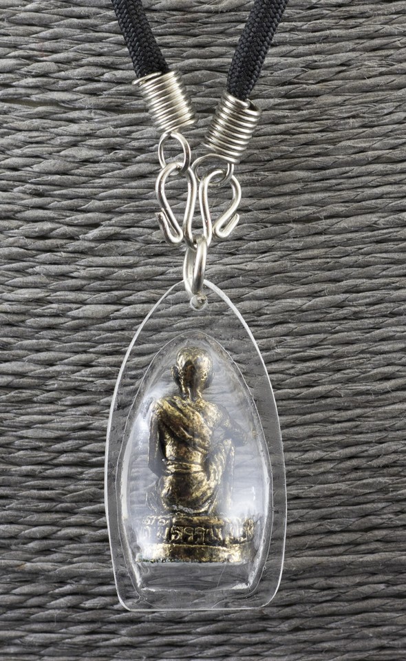 Pendant Necklace LP Koon Monk Amulet Thai Blessed Talisman 1736 | eBay