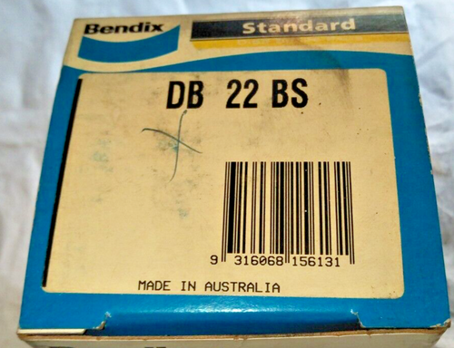 Bendix DB22 BS - Front Brake Pad FIT - FIAT 124 / 132 - Check listing ...