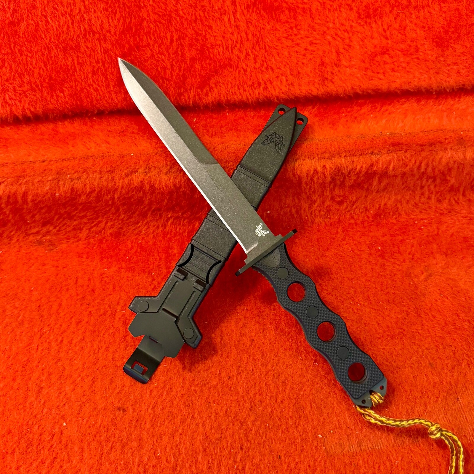 Benchmade SOCP 185BK-1 Fixed Blade Black cpm 3V Knife first production ...