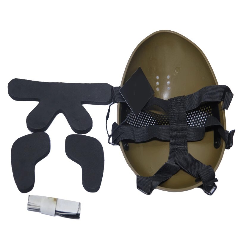 Tactical CS Ballistic Bullet Proof Face Mask Armor Mesh Protective Mask ...