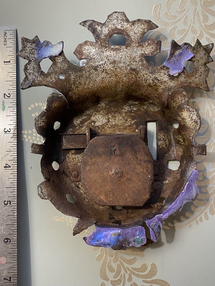 New Price!!! Large Ornate Hand carved Antique Rustic Lock Early - Mid ...