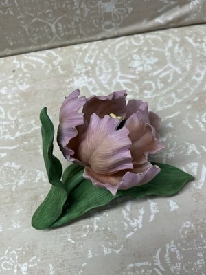 Lenox Parrot Tulip Flower Figure Fine Porcelain from 1989(flawed) | eBay