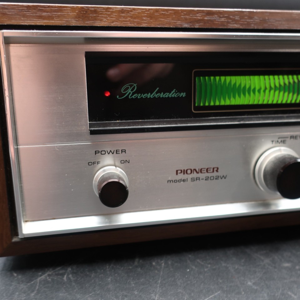 PIONEER SR-202W Reverberation Amplifier Reverb Amp VINTAGE Tested ...